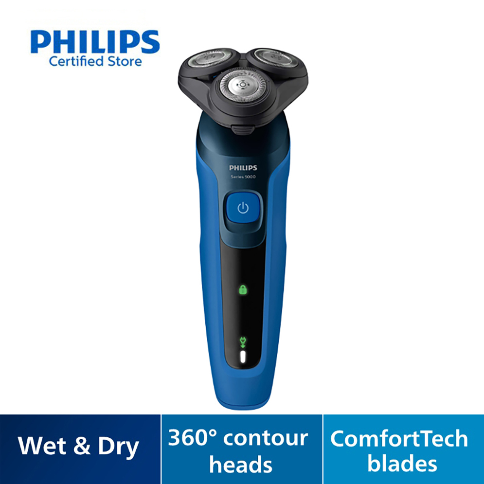 Philips S5444/03 Electric Shaver Wet and Dry Shaver Series 5000 for Men ...