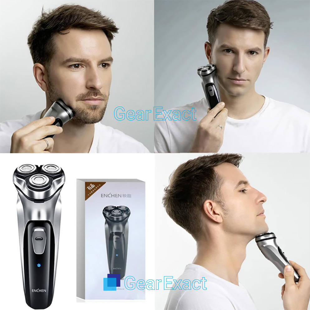 ENCHEN Blackstone 3D Electric Shaver with Pop-up Trimmer for Men - Gear ...