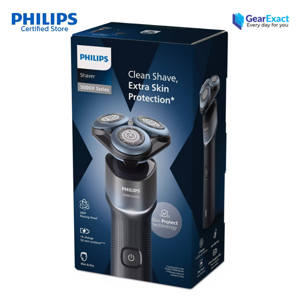 Philips X5006/00 Wet & Dry Electric Shaver 5000X Series for Men - Gear ...