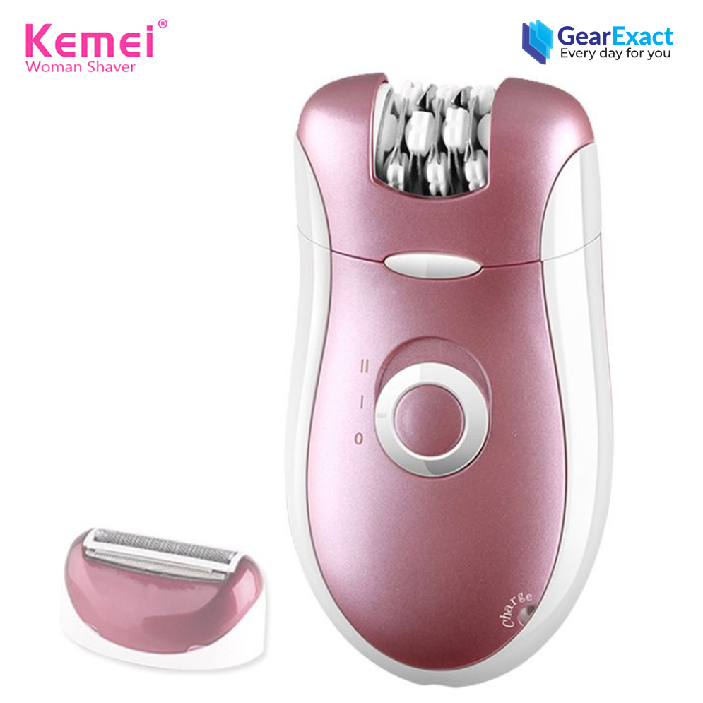 Kemei KM-2068 Beauty Tools 2-in-1 Epilator and Shaver for Women - Gear ...