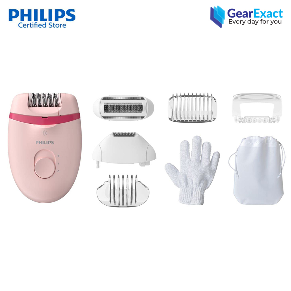 Philips BRE285/00 Satinelle Essential Corded Compact Epilator for Women ...