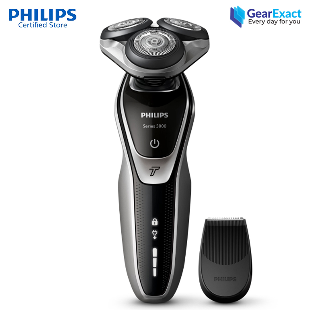 Philips S5370/04 Wet and Dry Electric Shaver Series 5000 for Men - Gear ...