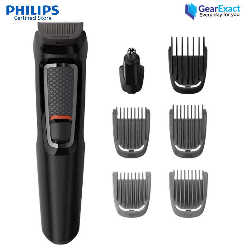 Philips MG3721/65 Multigroom 7-in-1 Face, Hair and Body Series 3000 for ...